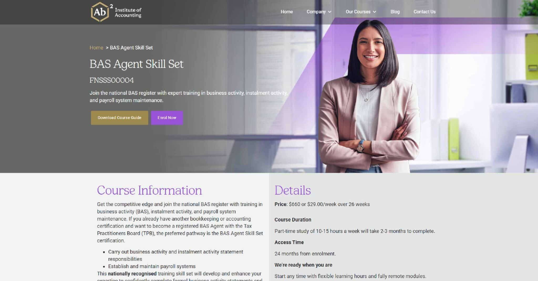 BAS Agent Skill Set Course | Ab² Institute of Accounting