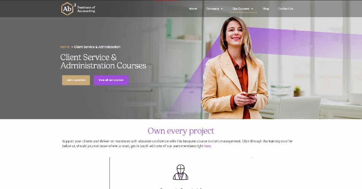 Ab² Institute of Accounting | Client Service & Administration